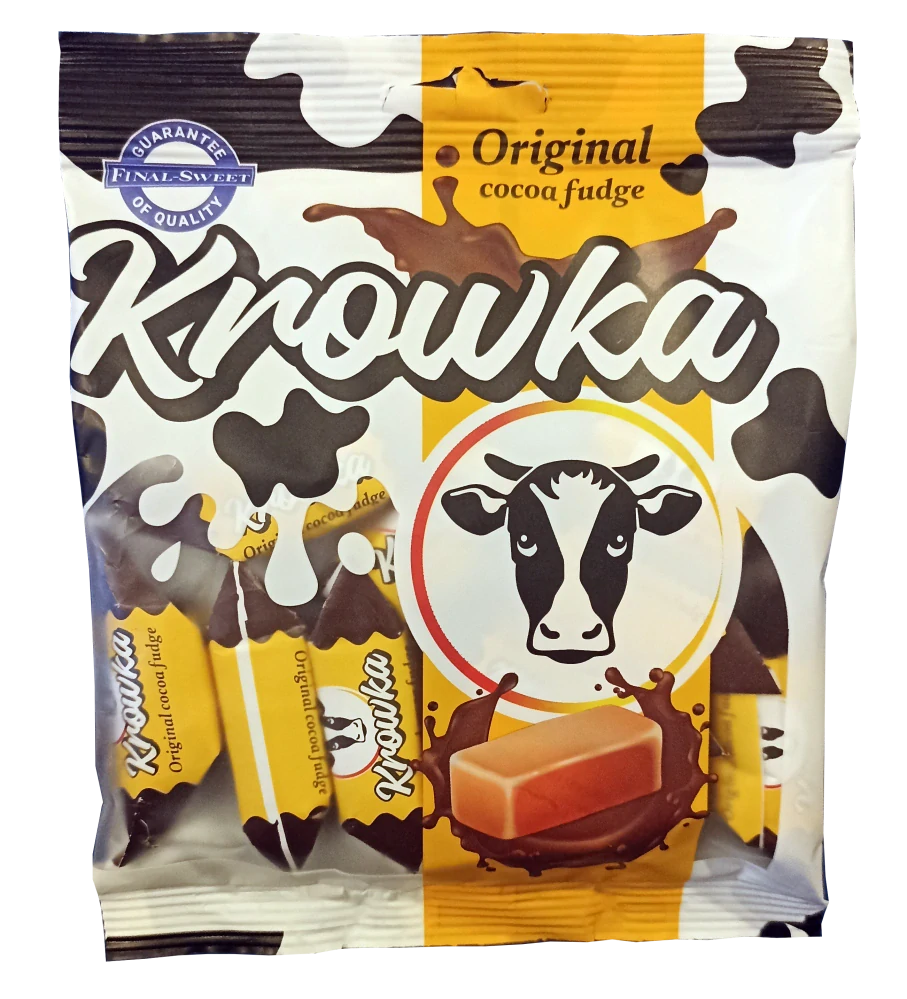 KROWKA mléčné karamely 100 g KAKAOVÉ | Eshop naplněný cukrovinkami | e ...