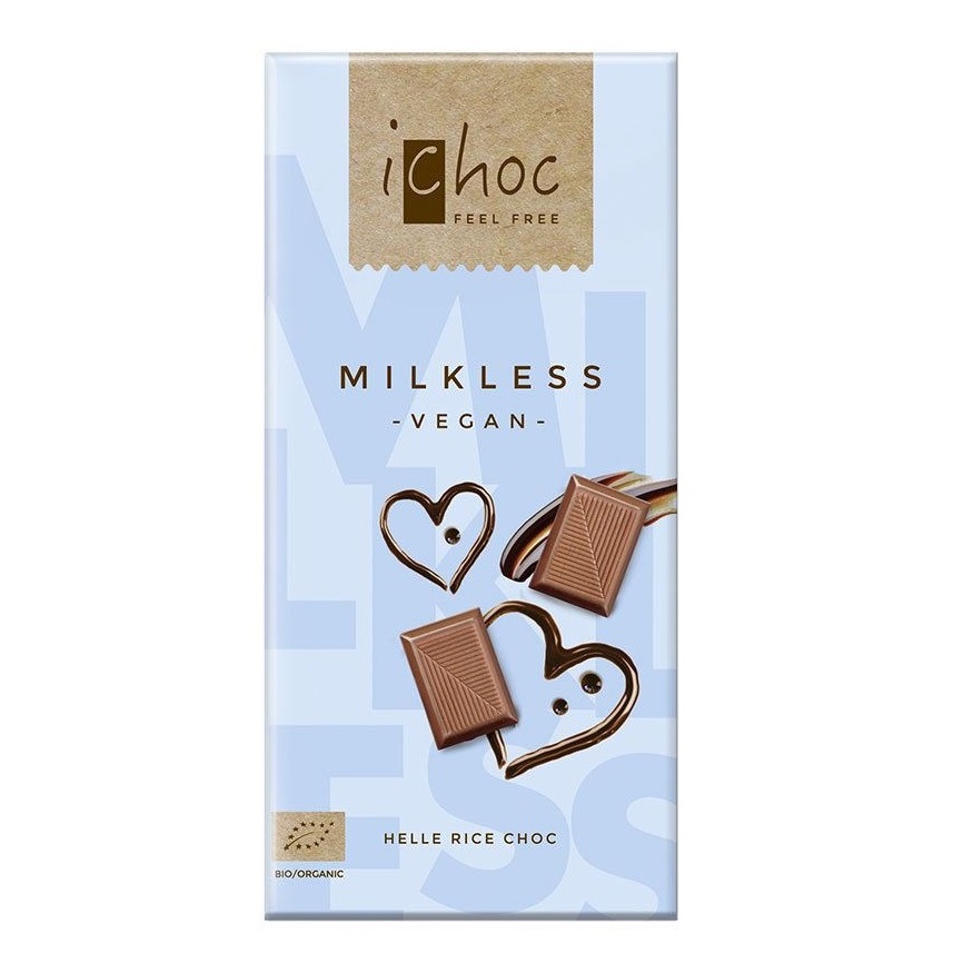 BIO VEGAN Čokoláda iCHoc 80 g CLASSIC | Eshop naplněný cukrovinkami | e ...